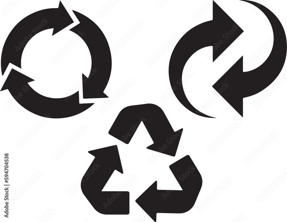 Recycle Vector File, Vector Bundle File-Cut File-Vector Clip Art Stock ...