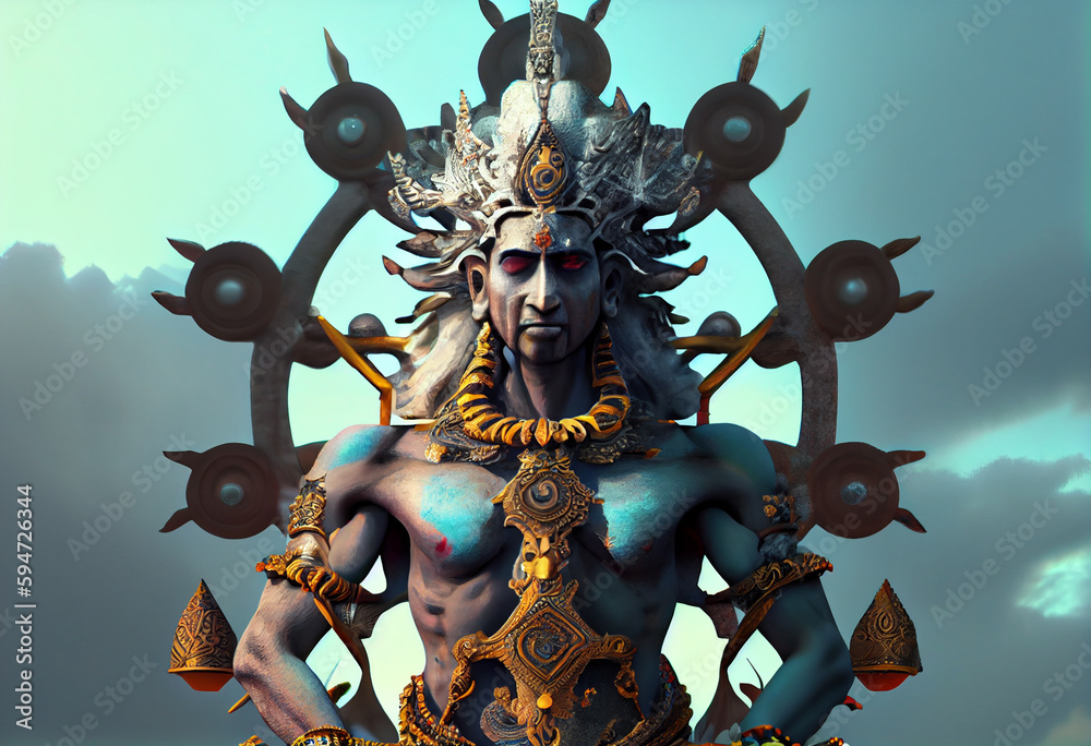 Major gods and goddesses of ancient Indian religions including Hinduism ...