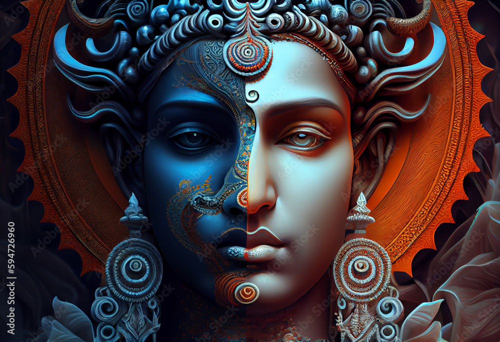 Major gods and goddesses of ancient Indian religions including Hinduism ...
