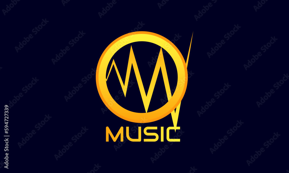 Vetor de music logo template vector design is a perfect solution for ...