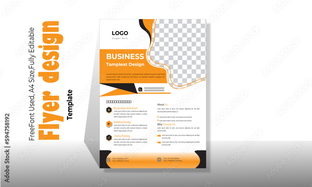 This Flyer Template Design is for business promotion, expansion and ...