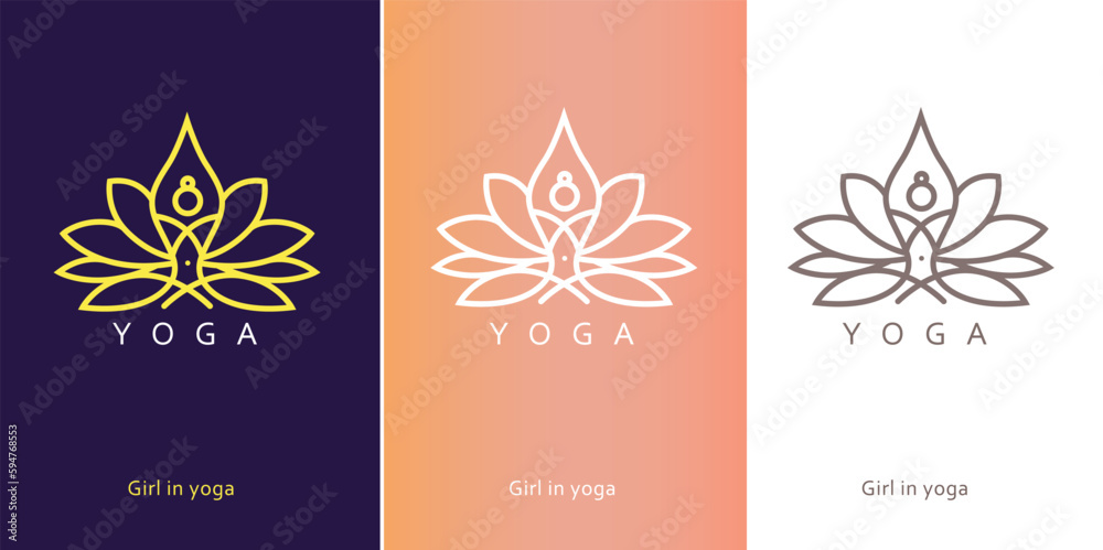 Hinduism logo and symbols vector illustrations Stock Vector | Adobe Stock