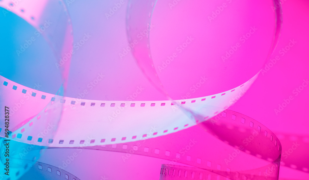 abstract background with film strip. background for film production ...