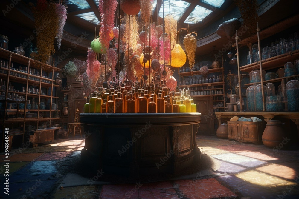 Fantastical Laboratory of Potions & Magical Experiments Boasts Insane ...