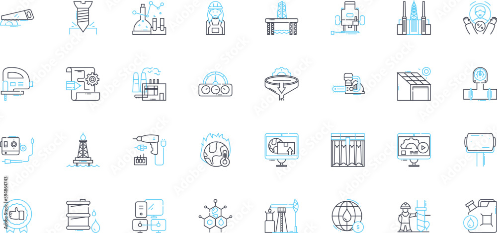 Data analytics linear icons set. Mining, Modeling, Visualization ... Data analytics linear icons set. Mining, Modeling, Visualization ...
