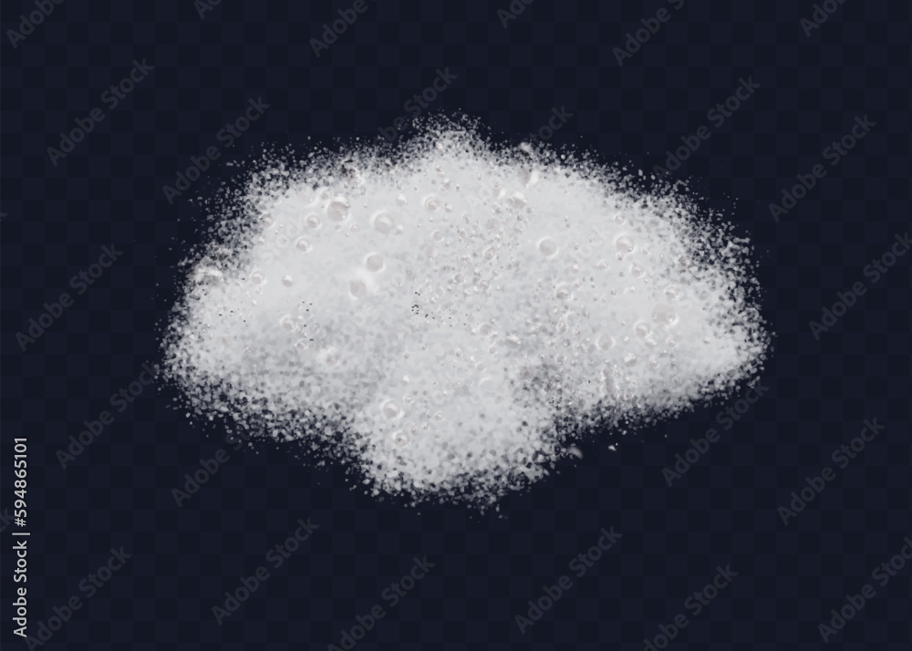 Beer foam isolated on transparent background. White soap froth texture ...