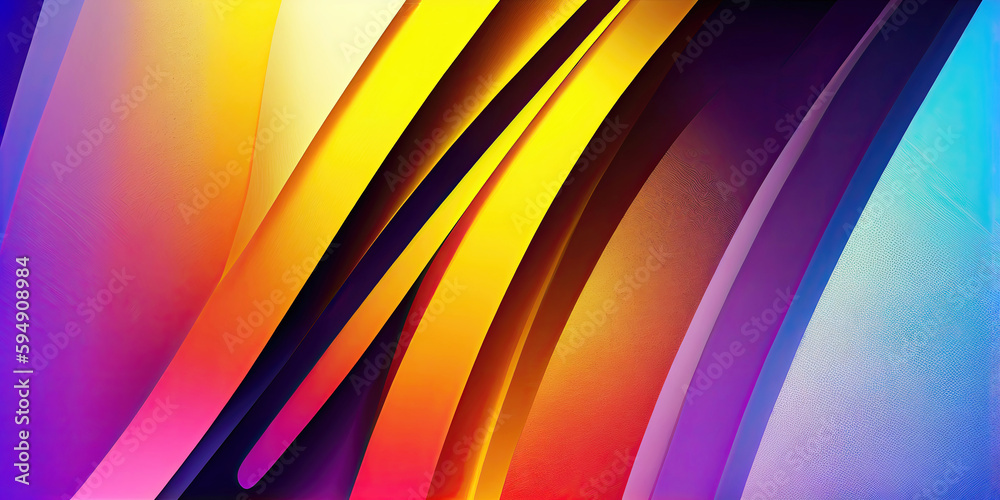 Abstract gradient colorful background wallpaper design (Generative AI ...