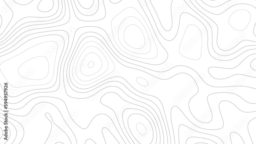 Abstract Topographic Contours Map Background Topography Map Background