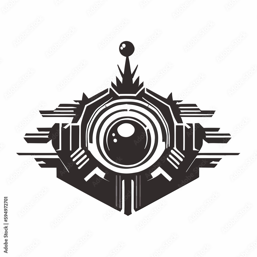 Sci-fi vector art Stock Vector | Adobe Stock