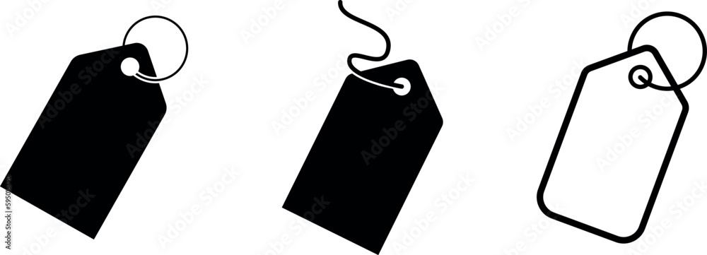 Price Tag icons collection vector. Price tag icon symbol vector. eps 10 ...