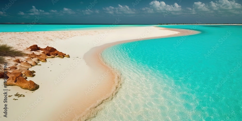 Aruba's pristine sand beaches and blue seas are a sight to see ...