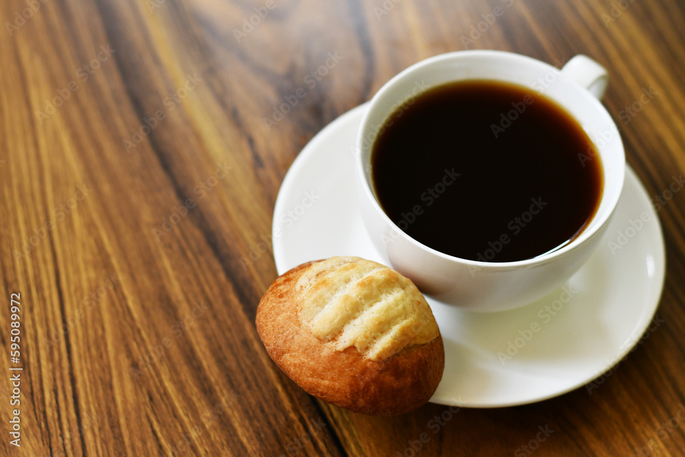 Café negro y pan dulce de Guatemala, también llamado pan de Manteca o ...