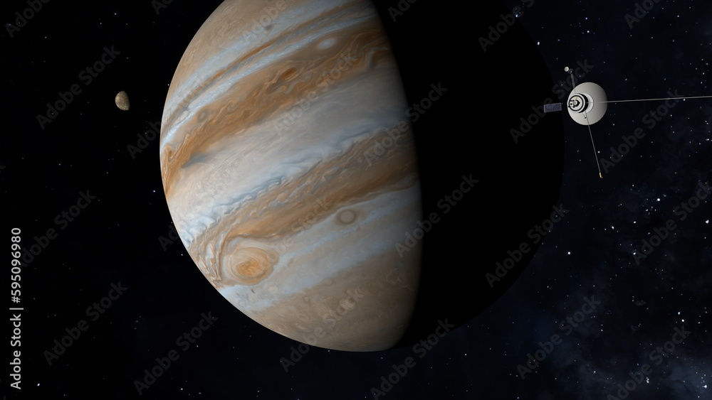 Jupiter Probe Fly By