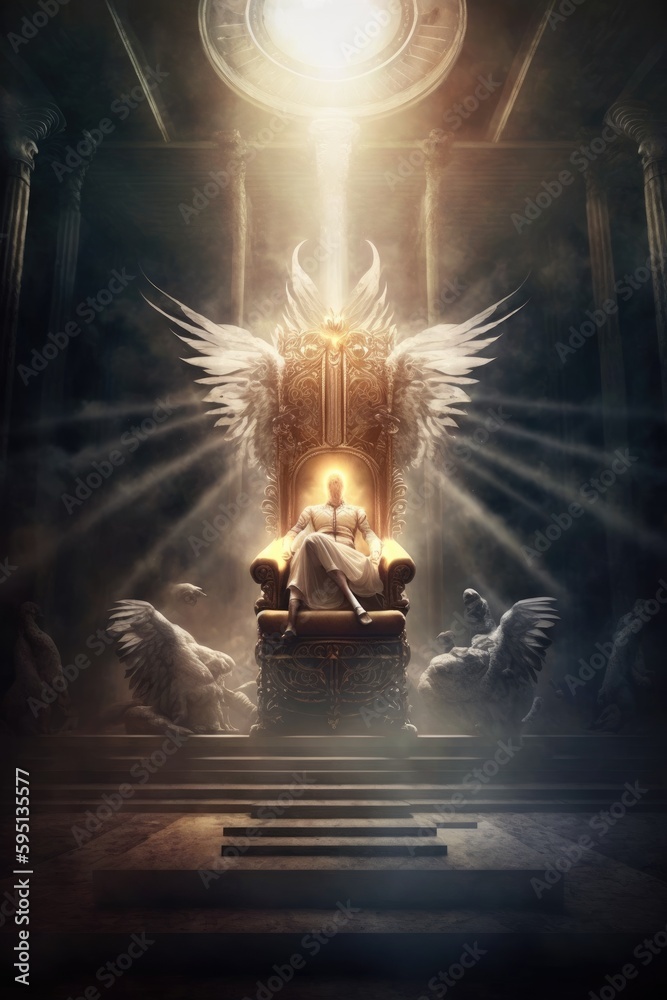 The concept of the Throne of God is present in many religions and ...