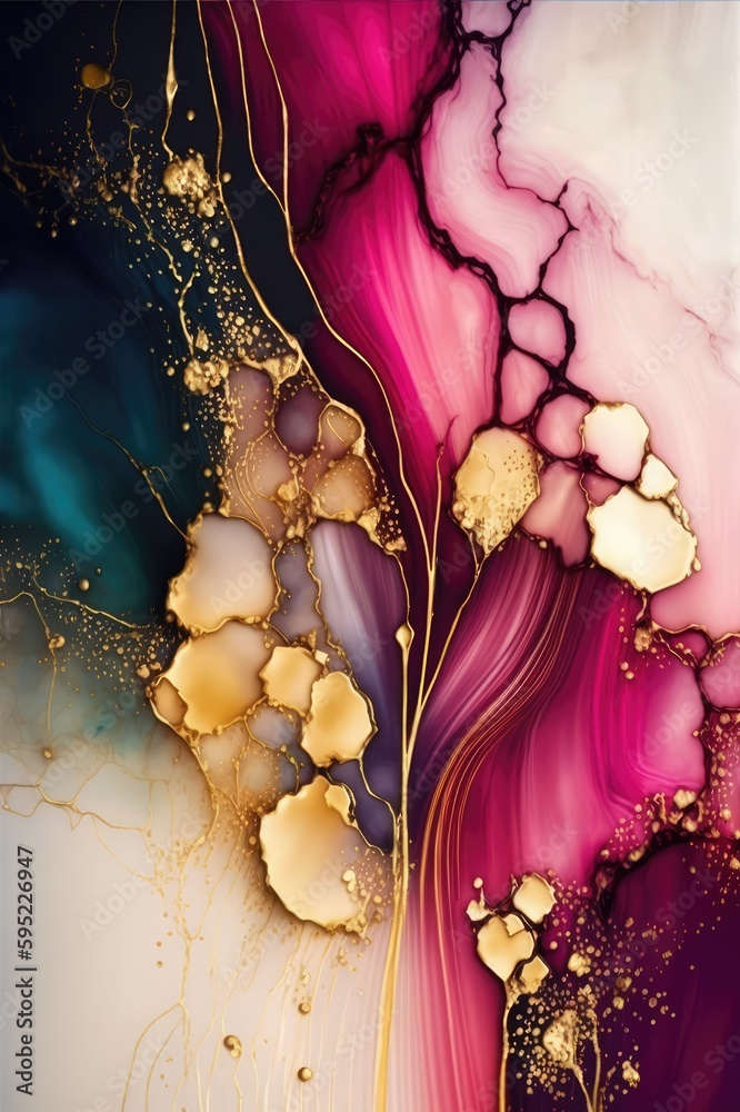 Abstract Ink Wallpaper