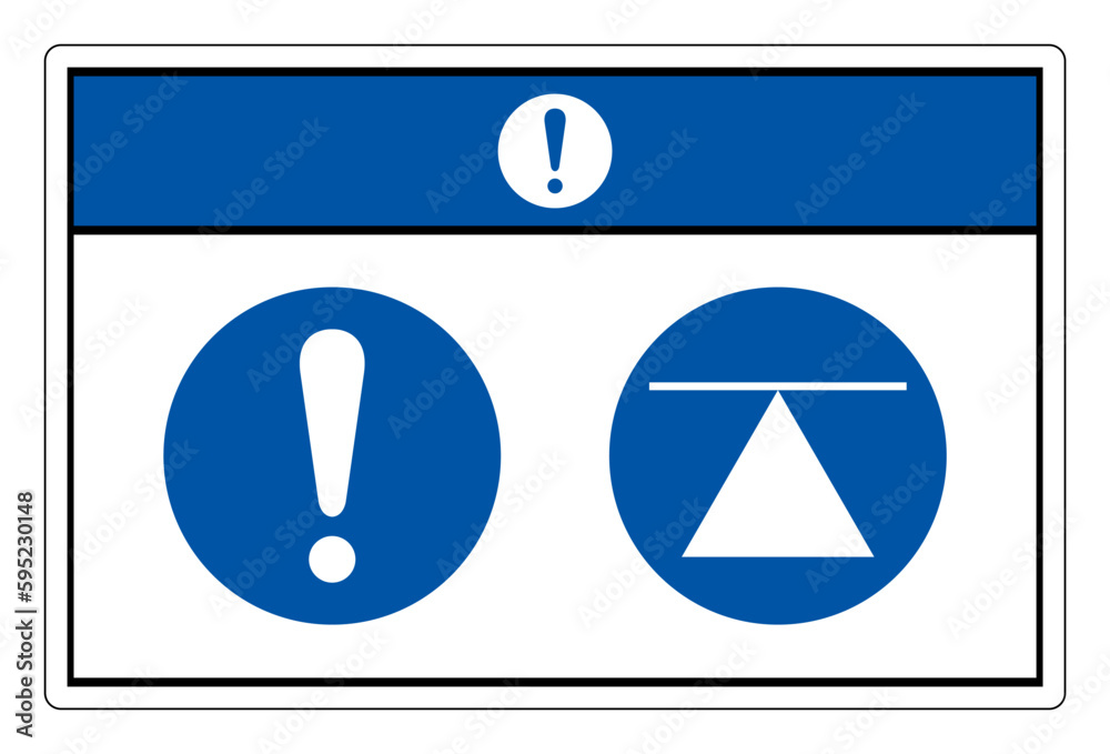 Notice Center Of Gravity Symbol Sign,Vector Illustration, Isolated On ...
