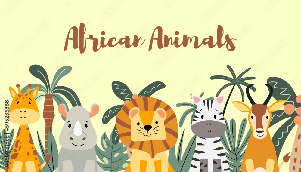 African Plants And Animals