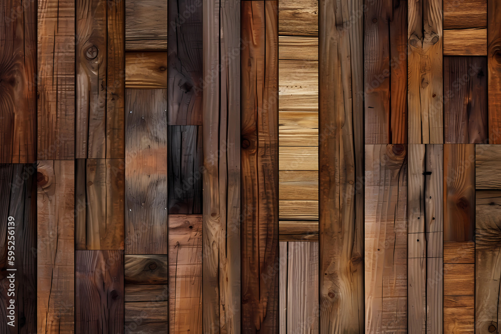 Wooden texture. Rustic wood texture. generative ai. Wood background ...
