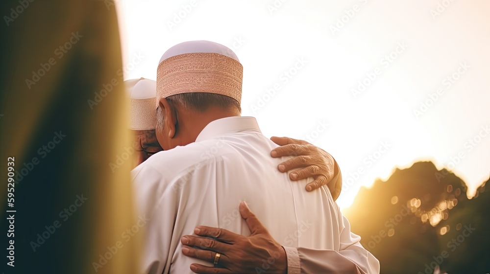 Eid celebration - Muslims exchange greetings of Eid Mubarak, wishing ...