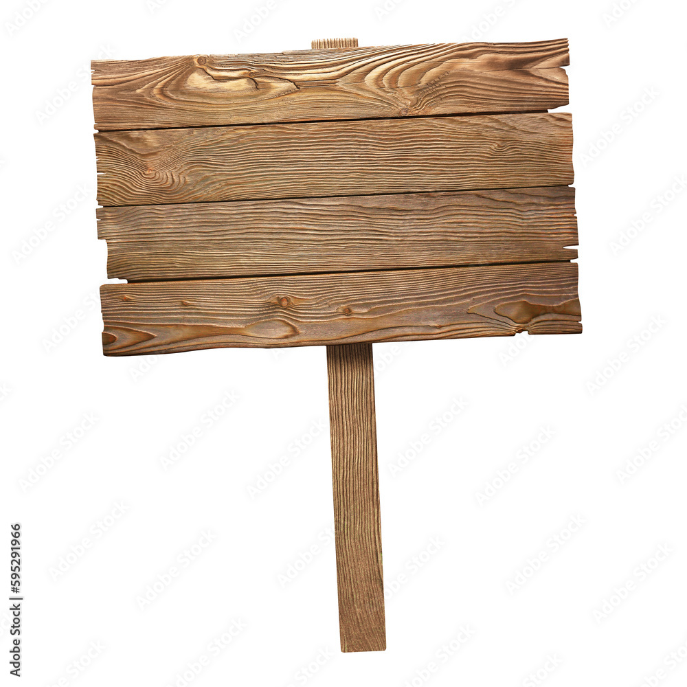 Wooden sign cut out Stock Photo | Adobe Stock