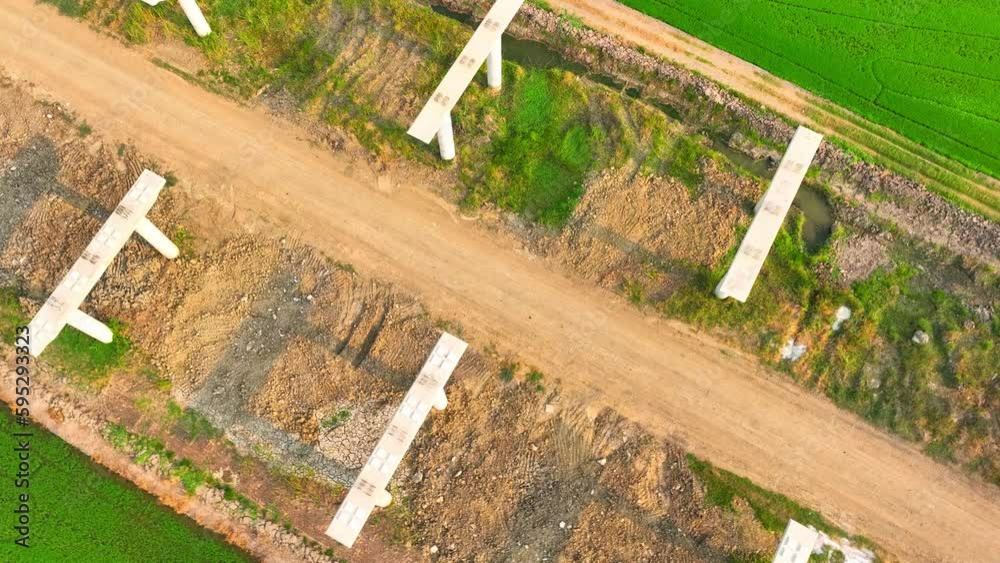 A motorway construction site is a location where workers and machines ...