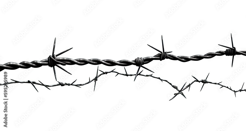 metal chain with spike for the fence for the safety and security ...