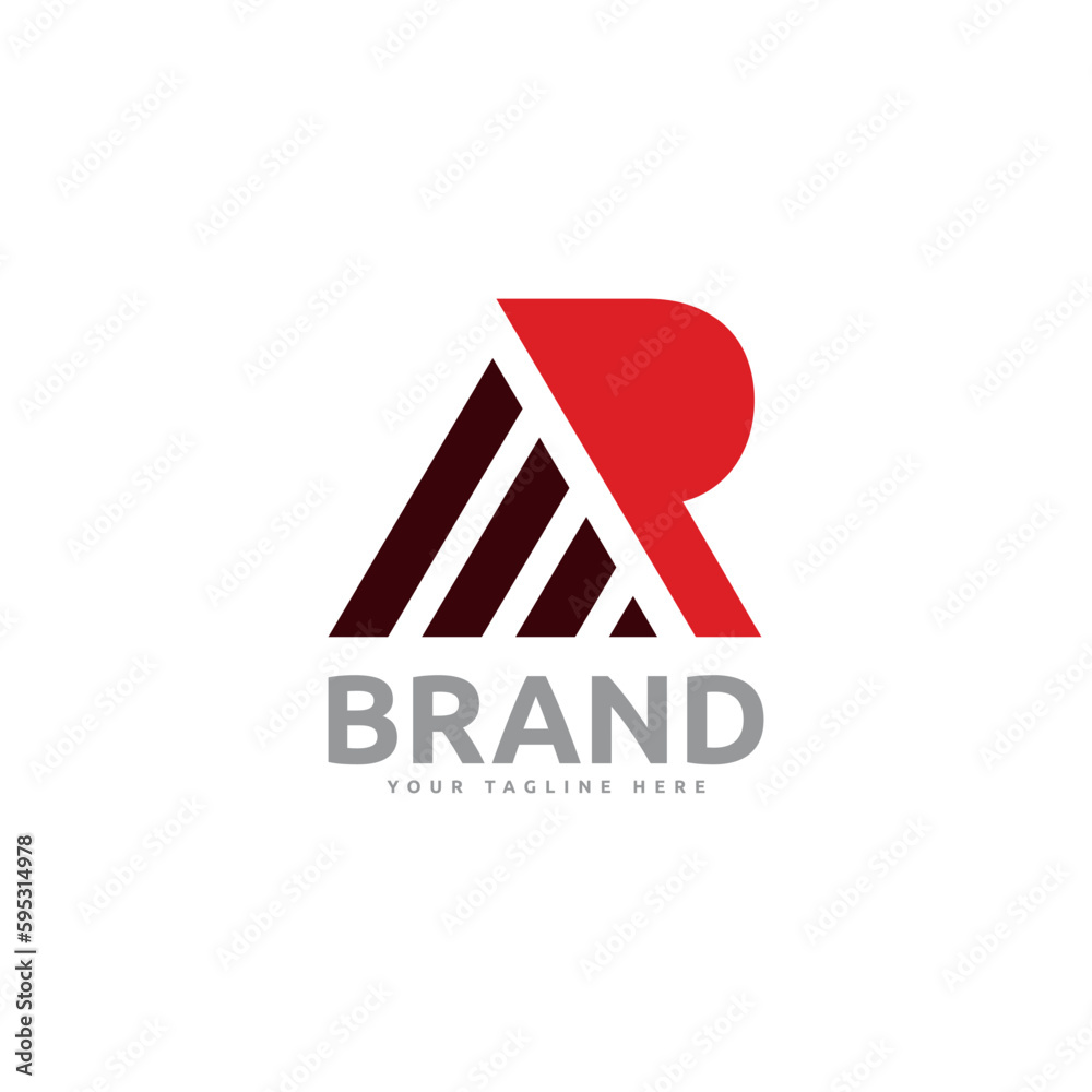 Vector letter R logo with modern and unique concept premium vector ...