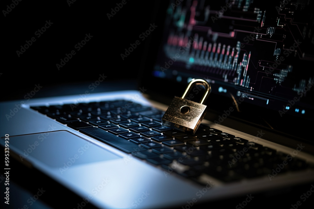 Cyber security, internet protection, digital data protection, internet ...