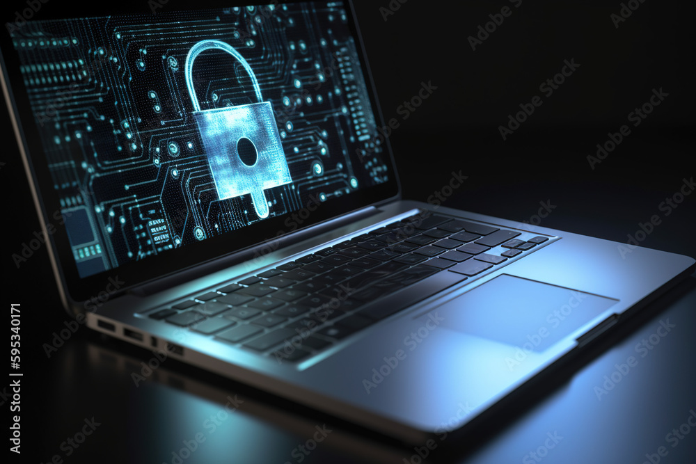 Cyber security, internet protection, digital data protection, internet ...