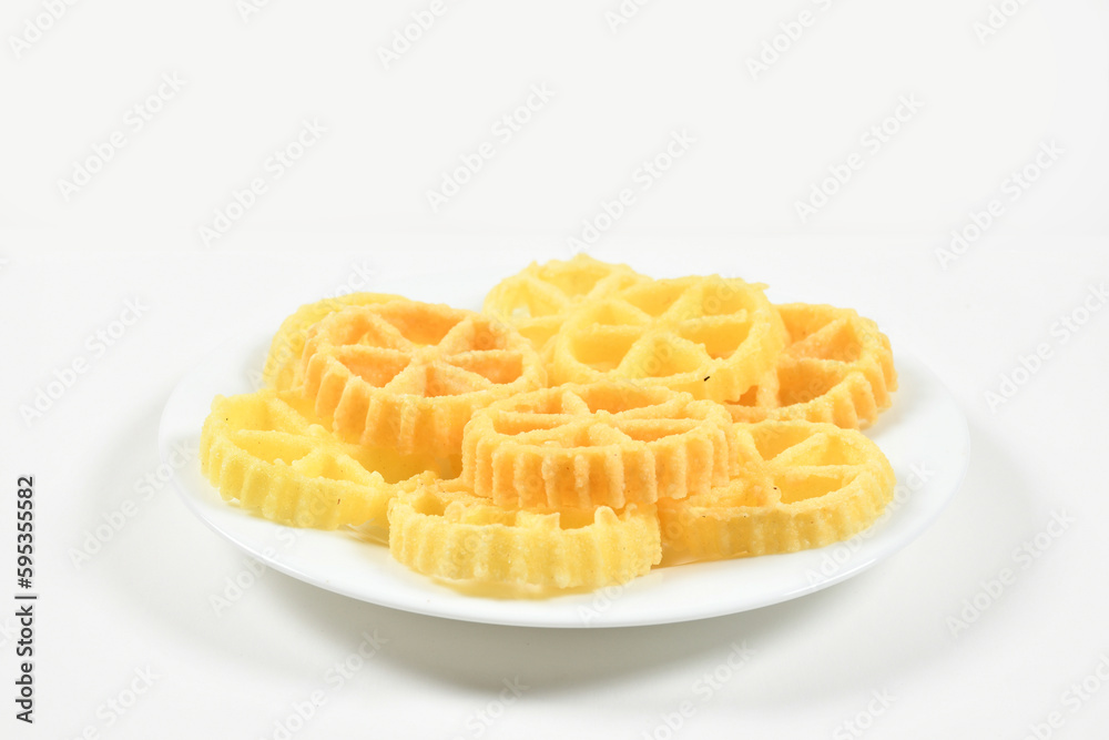 Sri Lankan Awrudu food, Kokiss. copy space. Sri lankan traditional ...