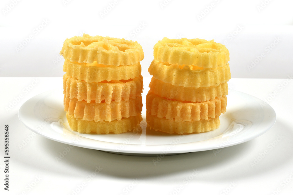 Sri Lankan Awrudu food, Kokiss. copy space. Sri lankan traditional ...