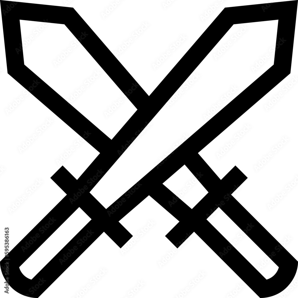 Transparent Battle icon. Battle isolated on transparent background ...