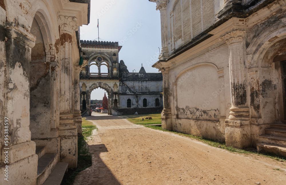 The sacred city of Ayodhya is the birthplace of Rama. India Stock Photo ...