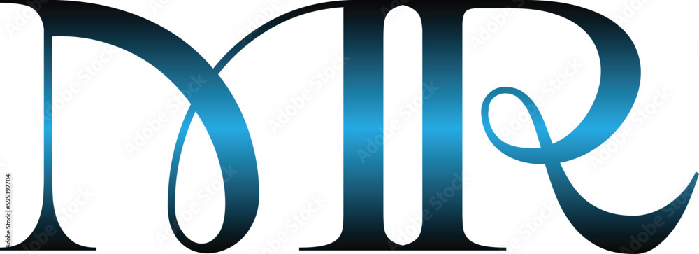 MI logo Simple and elegant letter-based logo design using vector ...