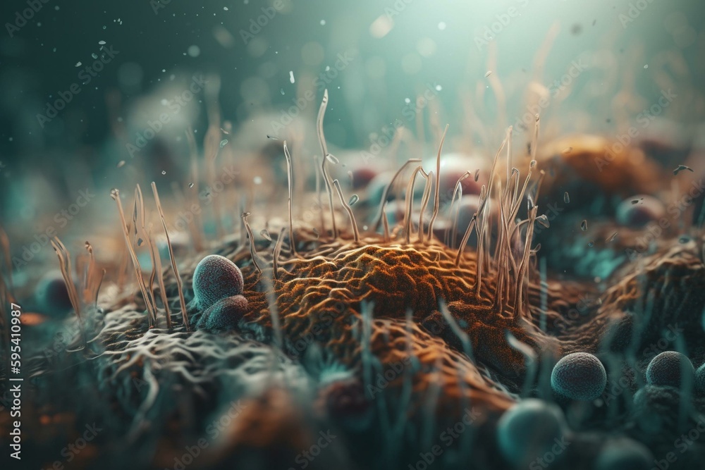 Microscopic disease-causing microbes such as pathogens, bacteria and ...