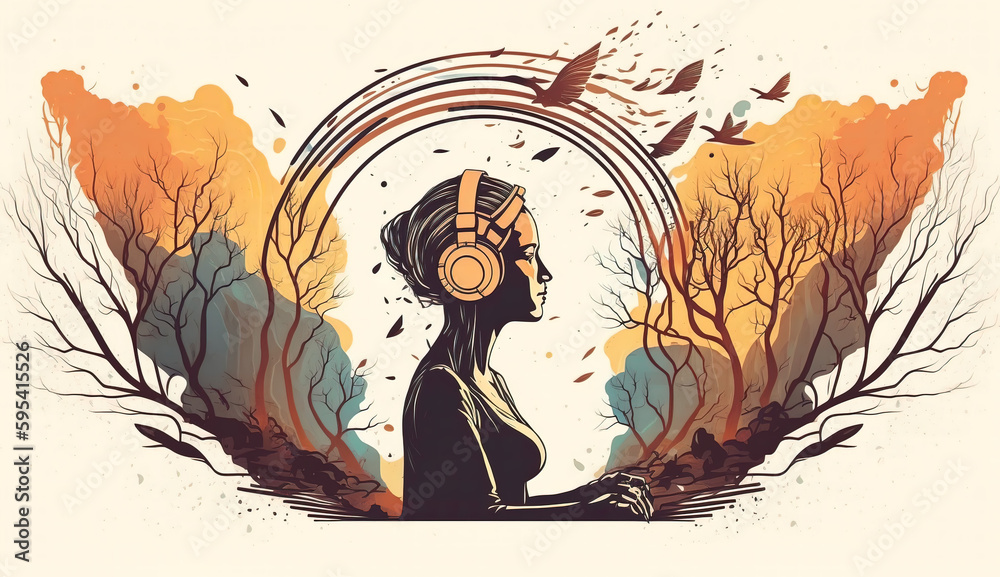 Healing Sounds and Sound Therapy, Sound bath, Singing bowls, Woman in ...