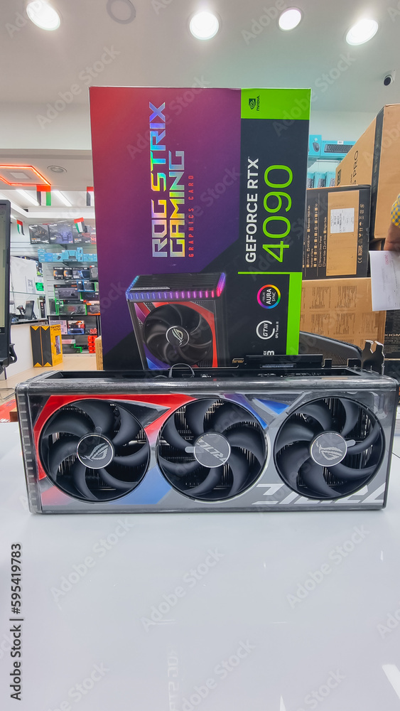 ASUS ROG STRIX Nvidia GeForce RTX 4090 GPU 24GB Tweak III, with DLSS ...