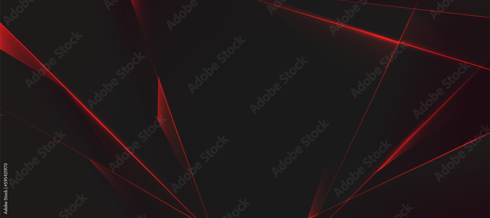 black abstract , polygon, elegant background ,red abstract, premium ...