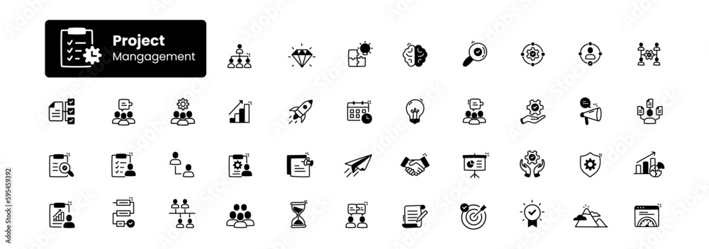 Project Management Icons: Simplify Your Workflow with this ...