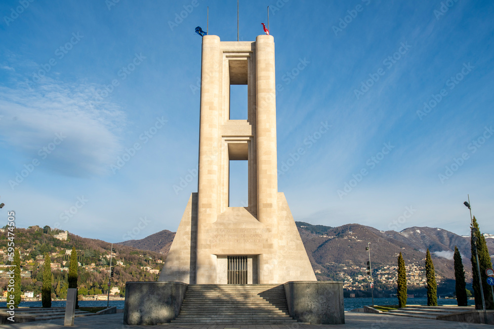 War Memorial Monumento ai Caduti - Como, Italy Stock Photo | Adobe Stock