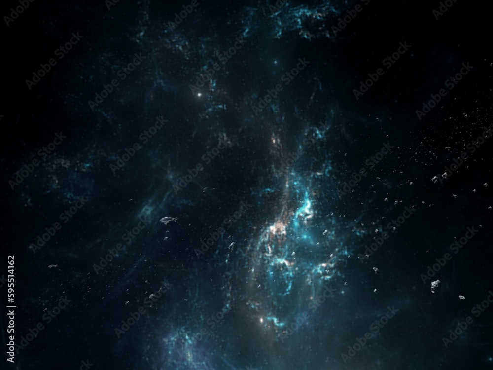 science fiction wallpaper. Beauty of deep space. Colorful graphics for ...
