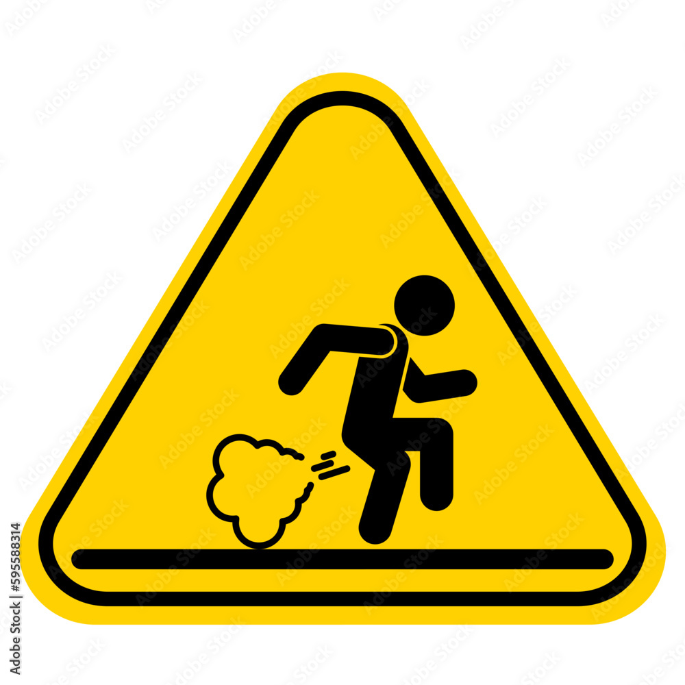 Vecteur Stock farting warning sign No farting prohibited sign, no fart ... Vecteur Stock farting warning sign No farting prohibited sign, no fart ...