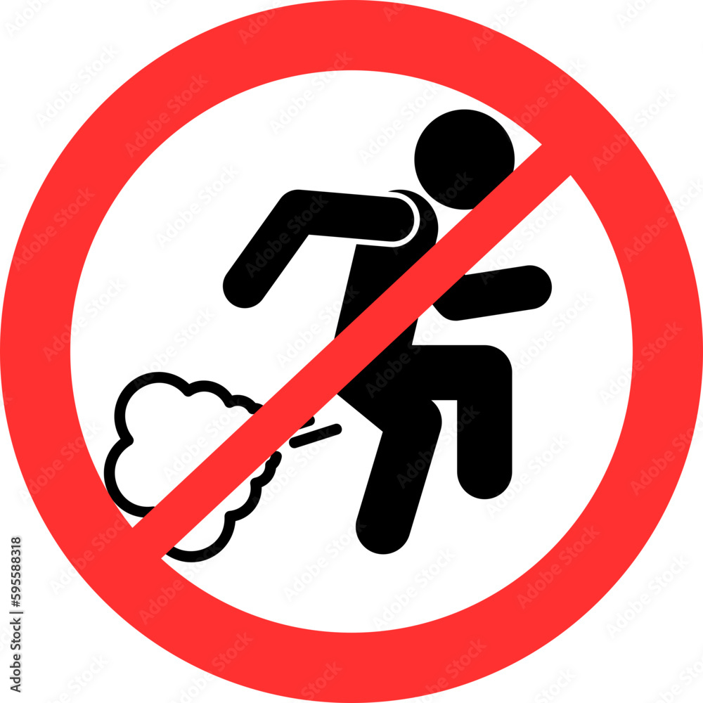 Not allowed farting No farting warning sign prohibited sign, no fart ... Not allowed farting No farting warning sign prohibited sign, no fart ...