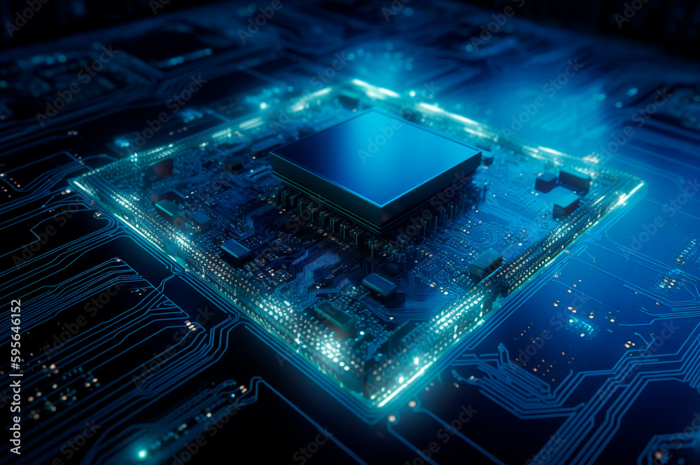 Cpu Advanced Central Processing Unit Concept Network Security