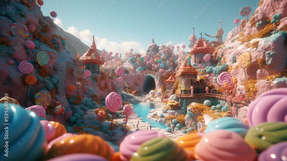 Welcome to the candyland. A land full of candies of all kinds ! Stock ...