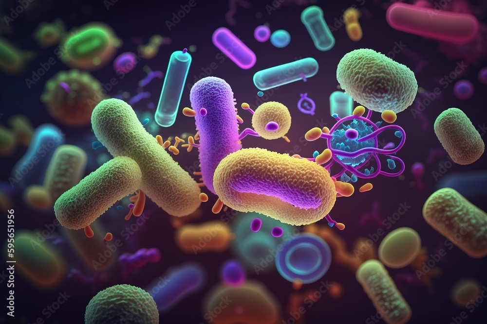 Probiotics Bacteria Biology, microflora. Bowel health, Escherichia coli ...