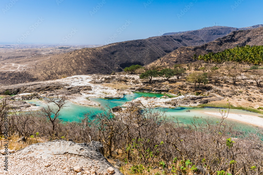 Wadi Darbat Valley, one of the most beautiful and picturesque places of ...