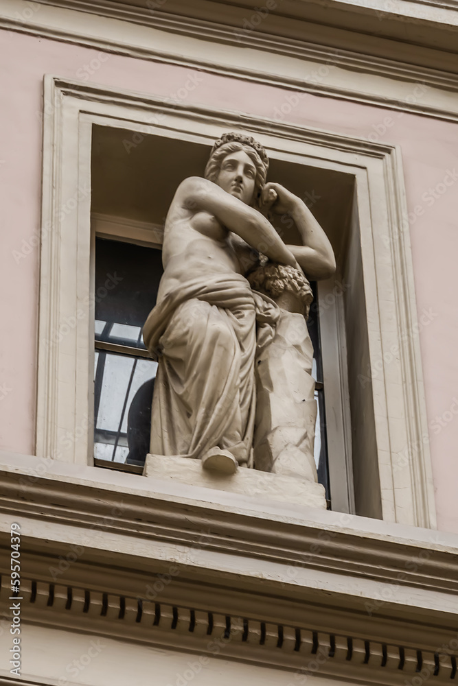 Detail of the Royal Galleries Saint Hubert (Galeries Royales Saint ...