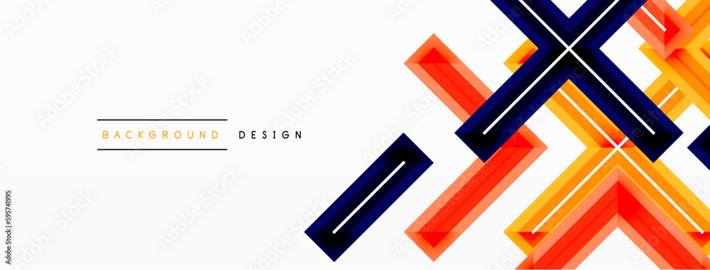 Cross line background minimal geometric template. Design for wallpaper ...
