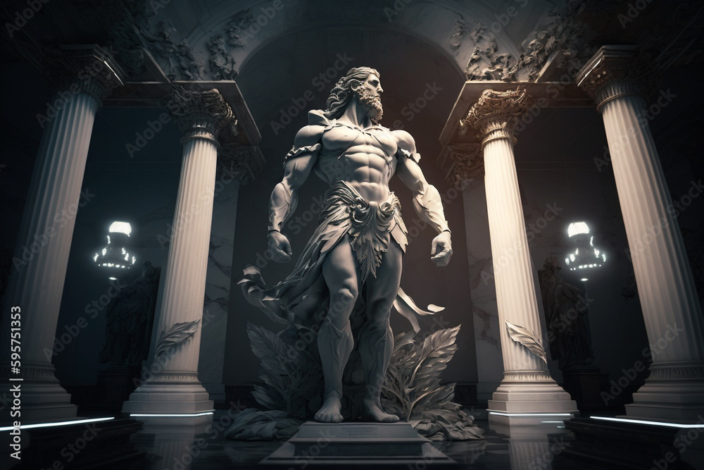 Zeus. Historical Old and Ancient Mythology - Olympic Gods. Greek rulers ...